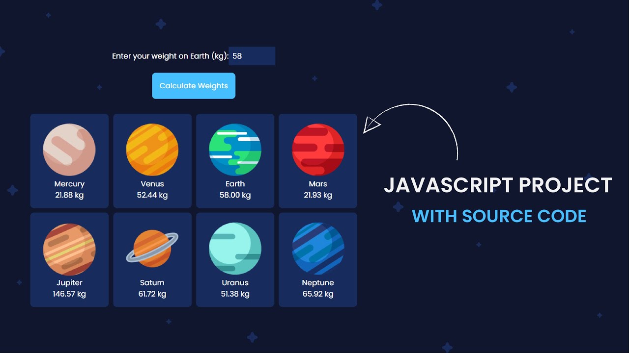 Javascript Project With Source Code For Intermediates