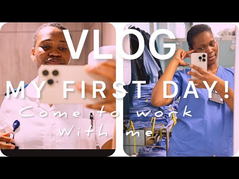 VLOG:My First Day as a Supernumerary Midwife | Come Work With Me| living in uk 🇬🇧