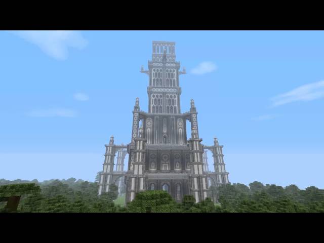 Massive Spawn Tower Minecraft Map
