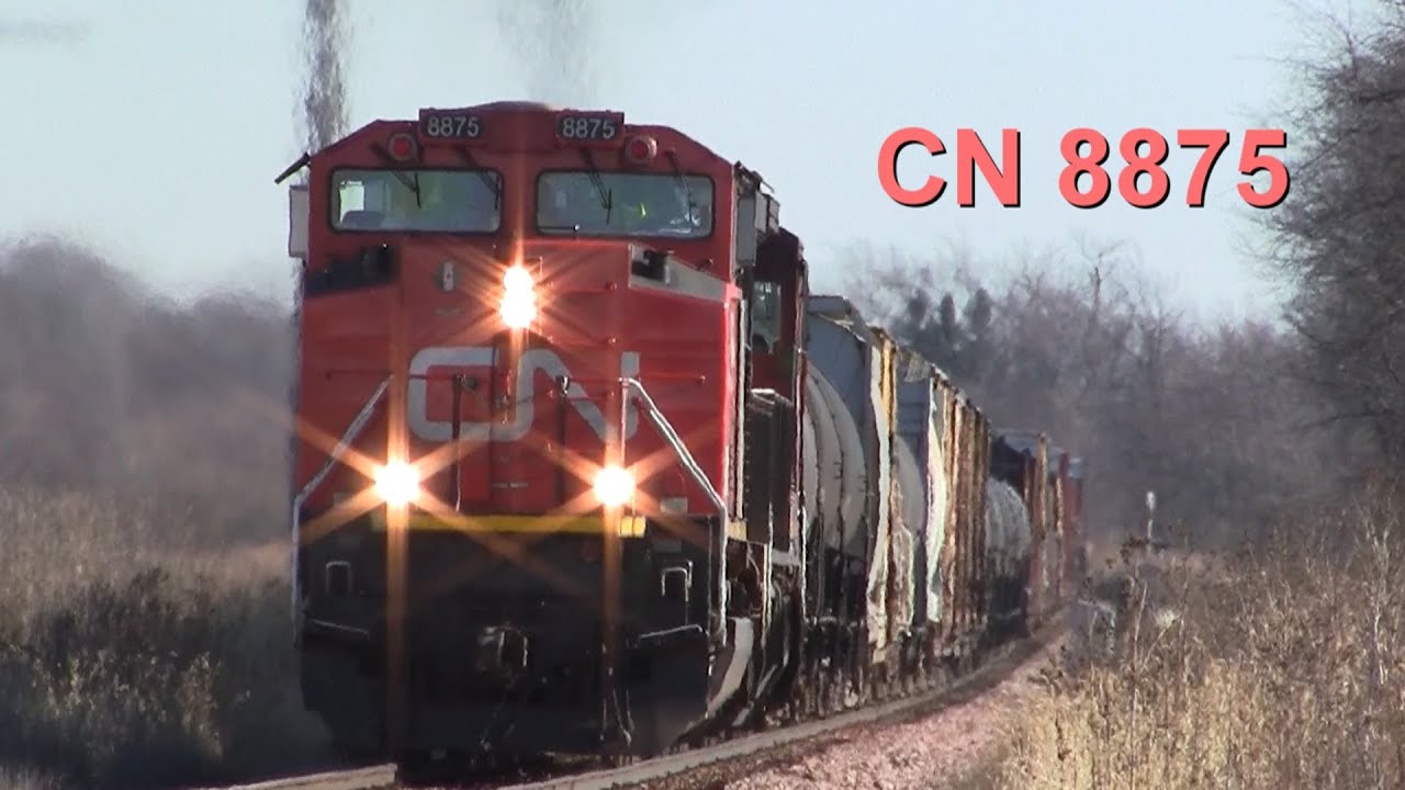 CN 8875 West, Near Seward, Illinois on 11-24-2013