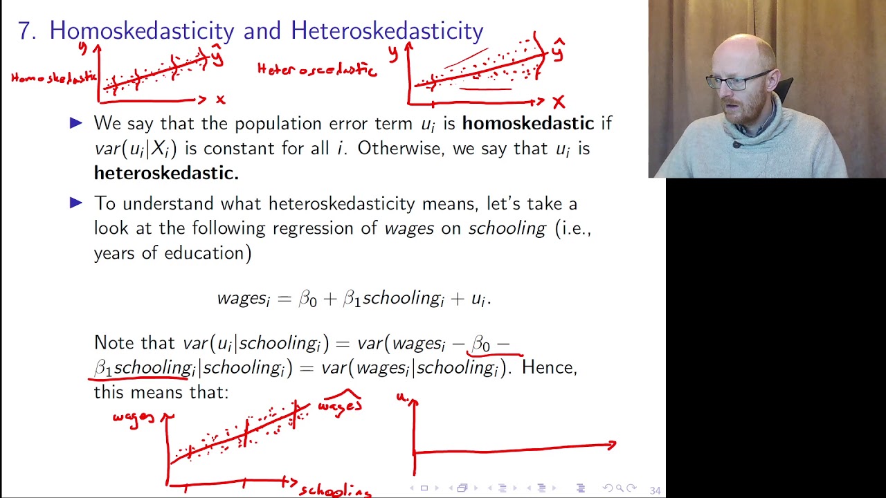 1 7 Homoskedasticity and heteroskedasticity