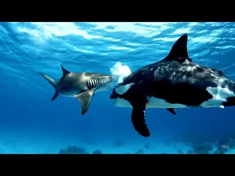 Tiger Shark vs Killer Whale - Who will Win?