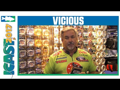 Vicious Braid Hi-Vis Yellow with Pete Ponds | ICAST 2017
