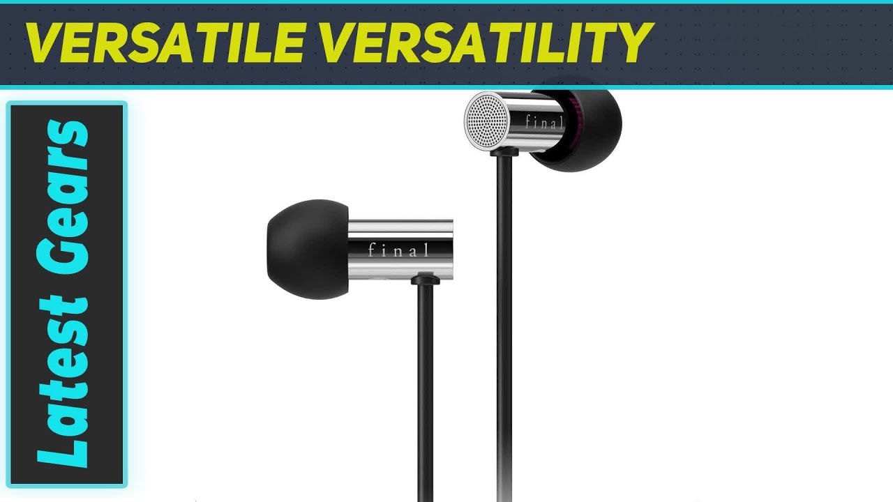 Unveiling the Final E3000: Award-Winning Hi-Res In-Ear Headphones!