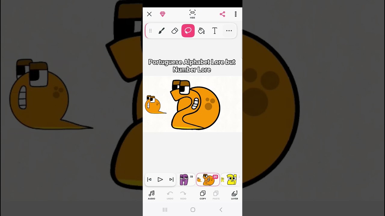 Portuguese Alphabet Lore but Number Lore