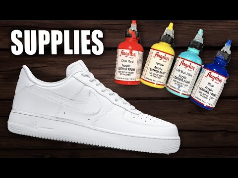 FULL SUPPLY LIST - Everything you need to Start Customizing Shoes
