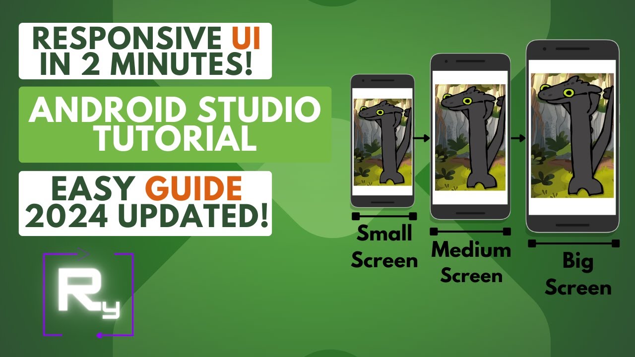 Responsive Layout 2024 Full Guide!  - Android Studio!