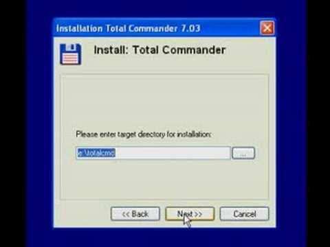 Total Commander: Installation