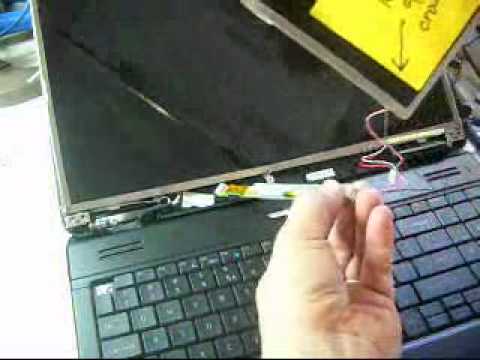 How to test whether lcd inverter or bulb is defective