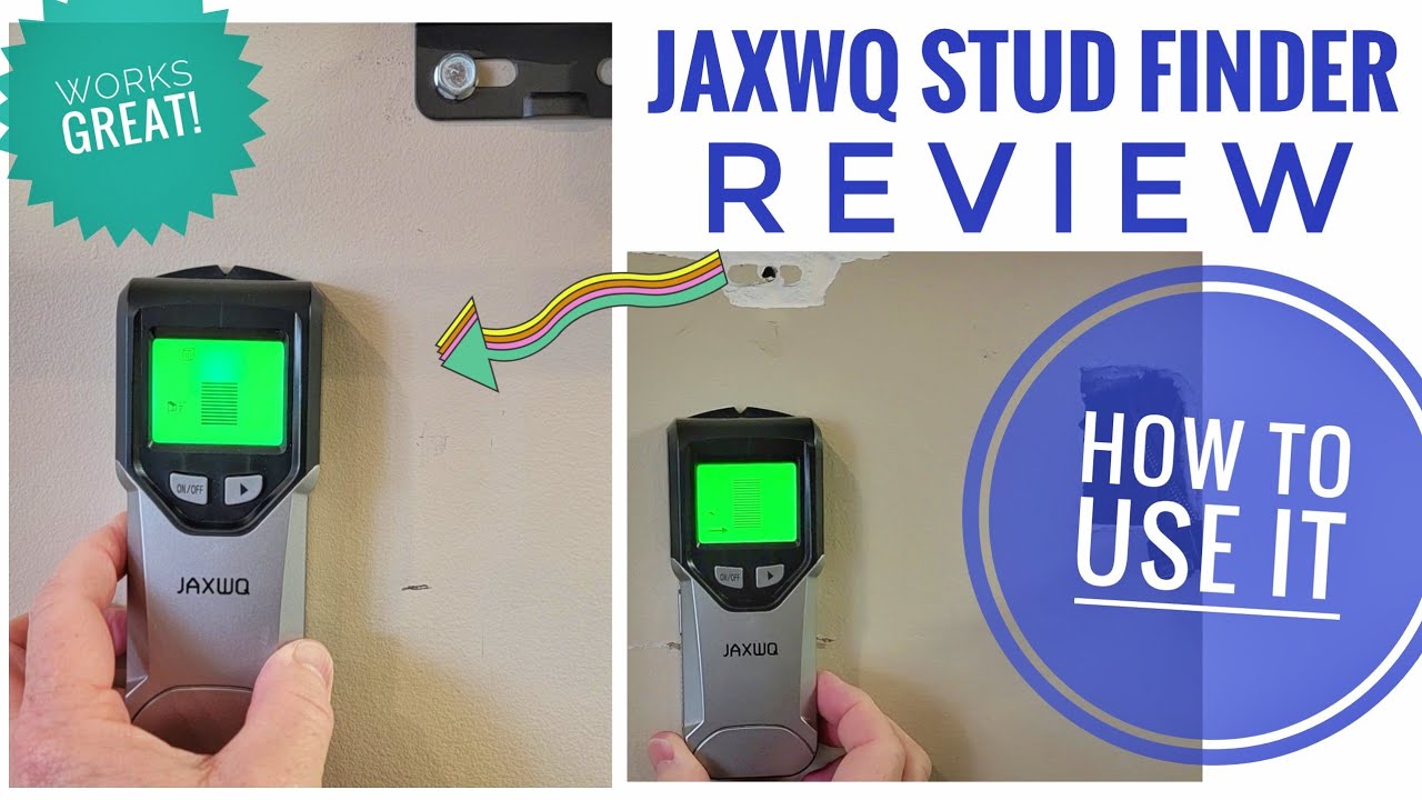 JAXWQ Stud Finder / Wall Scanner Review & How To Use It
