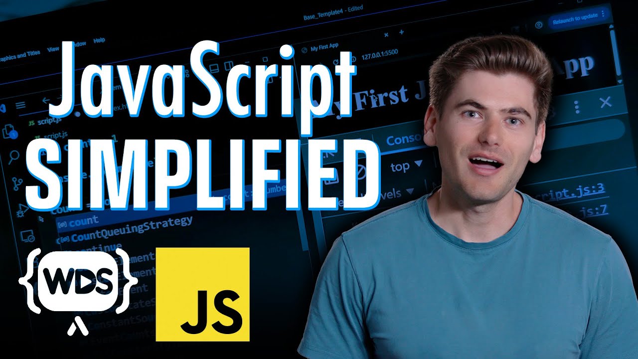 Getting Started with JavaScript, v3 with Kyle Cook | Preview