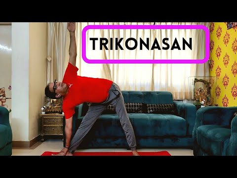 Trikonasana Tutorial | Triangle Pose Tutorial | Fitness Flyers
