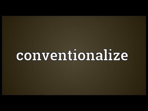 Conventionalize Meaning