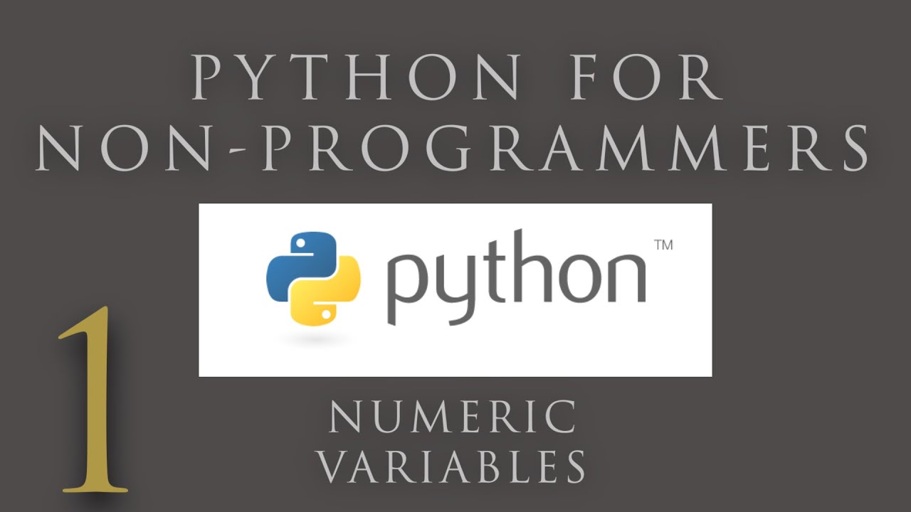 Python for Beginners. Numeric Variables. Learn Python fast and easy.