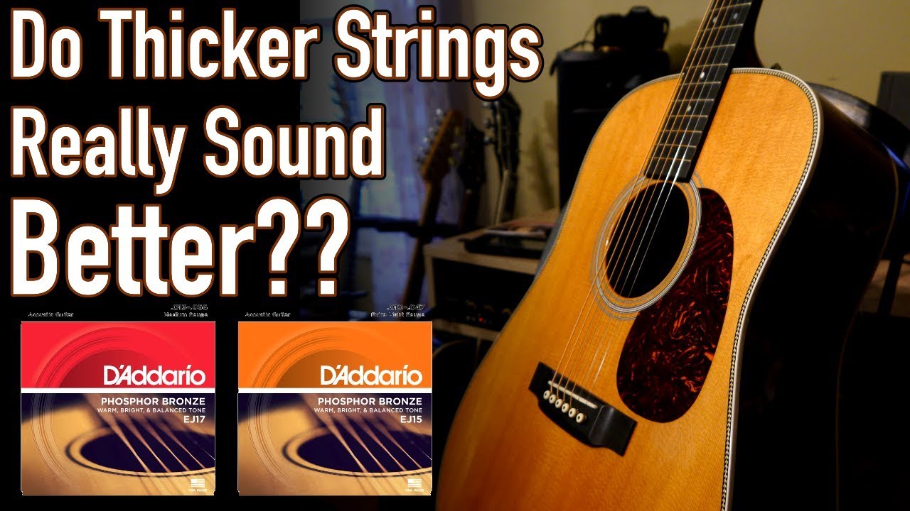 Does String Gauge Affect Tone? 10's vs. 13's Comparison
