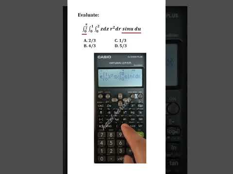LEPT MATH MAJORSHIP | CALCULATOR TECHNIQUES | TRIPLE INTEGRATION