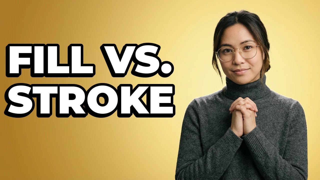 What Is Fill Color Versus Stroke Color In Illustrator?