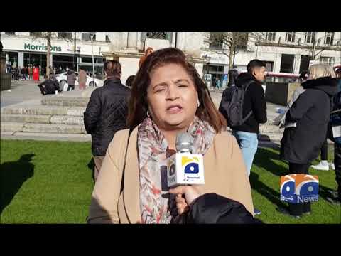 Geo News Special – Rallies in Manchester over India Is anti-Muslim riots