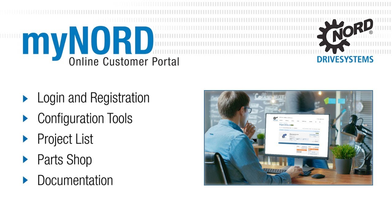 NORD DRIVESYSTEMS | myNORD Online Tools | Platform Overview | US-English