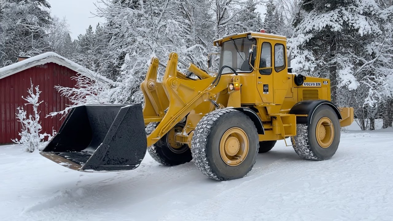 Hjullastare Volvo BM LM 1240, Strömsund,