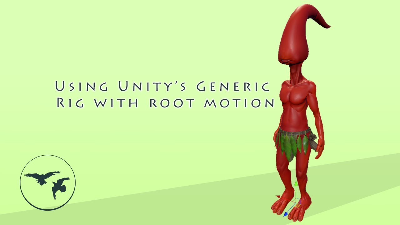 Using Unity's generic rig with root motion