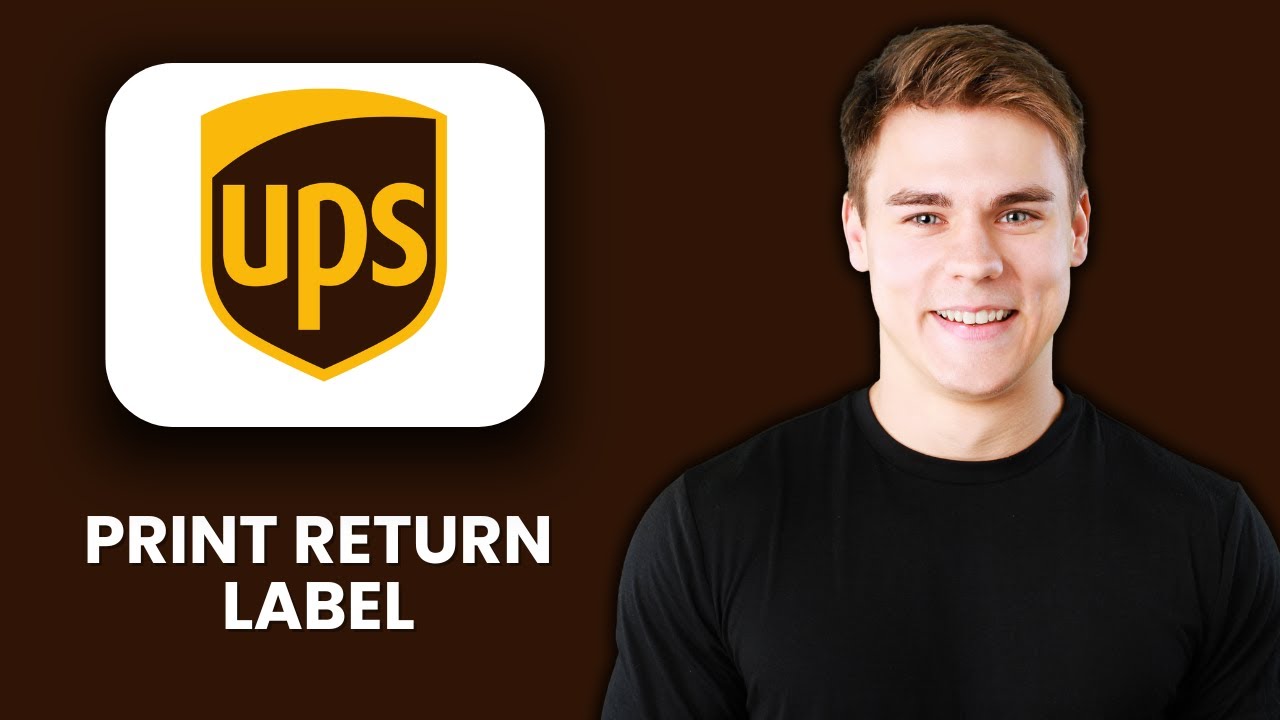 NEW! How to Print UPS Return Label (2025) 📦 | Step-by-Step Shipping & Returns Guide