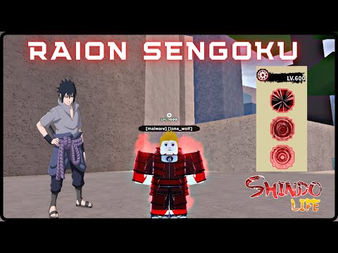 RAION SENGOKU BLOODLINE SHOWCASE | SASUKE NEW POWER | SHINDO LIFE RELLGAMES