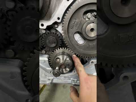 Timing Gears! #12valve #cummins #diesel #shorts