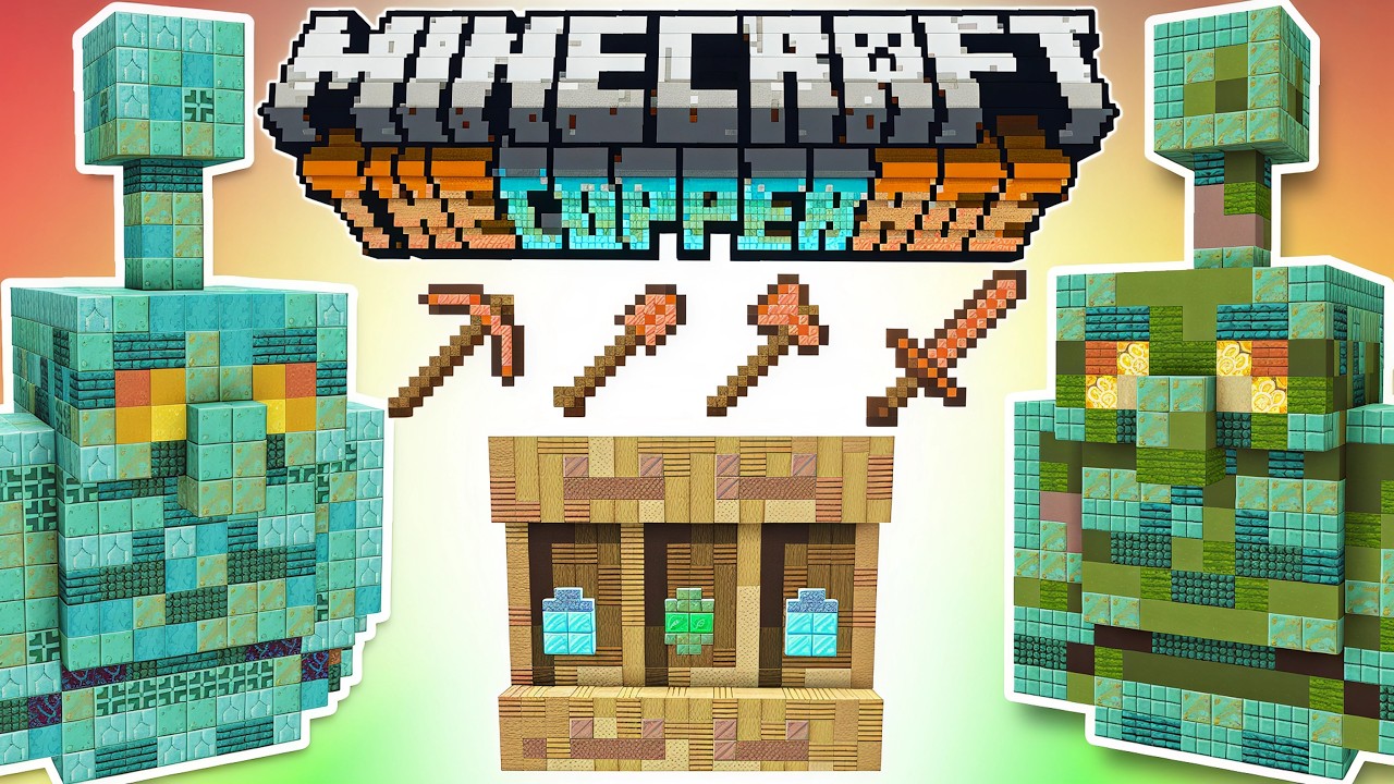 ✅ Copper Age REVIEW COMPLETA 1.21.9 [RESUMEN] Español Minecraft