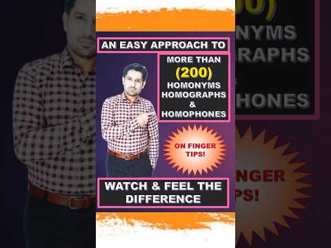 Homophones, Homonyms VS Homographs - English Pronunciation Confusion Cleared in 2 minutes.