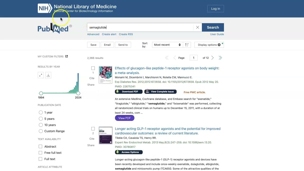 PubMed Search Demo