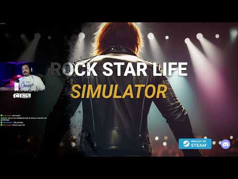 OYUNDA ROCK STAR OLDUM! TÜRK YAPIMI YENİ OYUN - Rock Star Life Simülatör #oyun #hikayelioyun