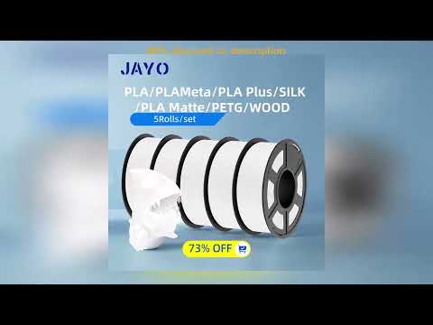 Latest Products You Must Know! JAYO 3D Filament PLA/PLA META/PETG/SILK PLA+/Wood/PLA Marblel/ AP