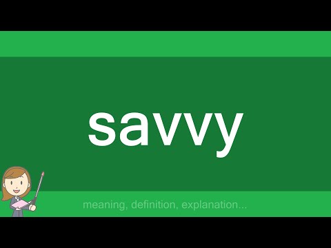 savvy
