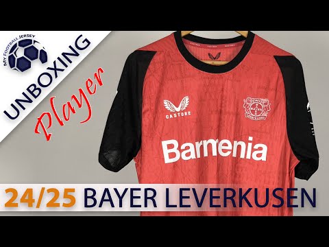 Bayer 04 Leverkusen Home Jersey 24/25 Wirtz (Kitgg) Player Version Unboxing Review