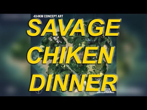 Steam Community :: Video :: PUBG - First Chicken Dinner On Savage New Map 4x4