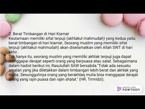 Pembelajaran Interaktif tentang Akhlak Terpuji dan Tercela