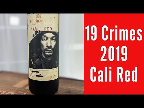 19 Crimes 2019 Cali Red (Snoop Dogg) Wine Review & Cocktail Recipe