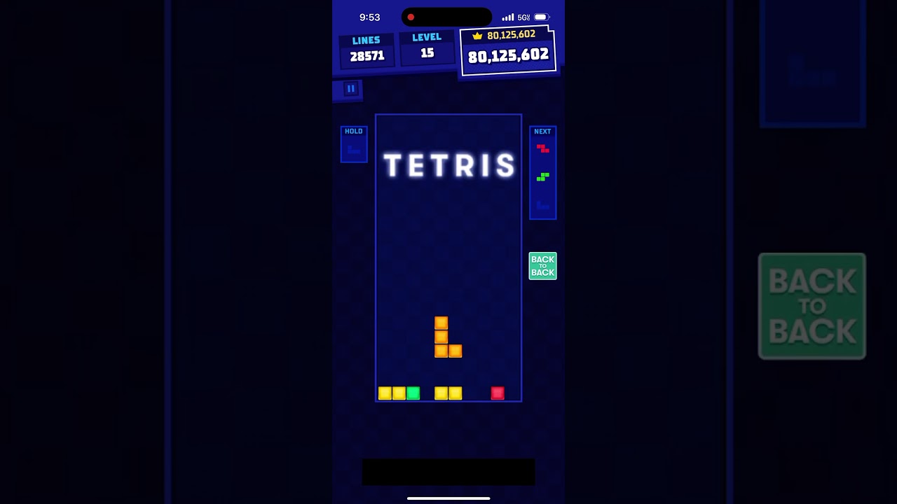 80,000,000 and counting #1 Tetris mobile player in the world #tetrismaster #gaming #subscribe