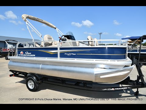 2024 Sun Tracker pontoon boat Bass Buggy 18 DLX w/60HP Mercury CT 4 Stroke!! Stock# ST1016