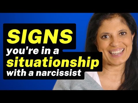 SIGNS you're in a situationship with a narcissist