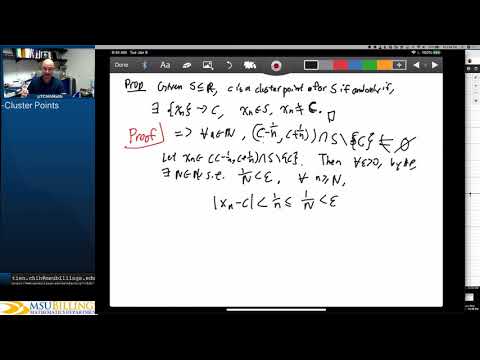 Cluster Points and Sequences
