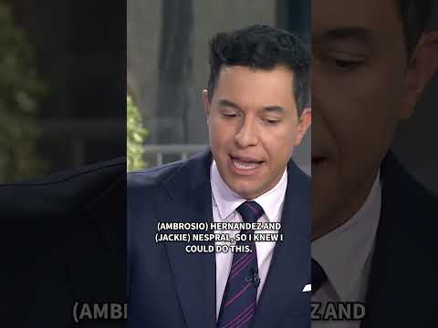 Tom Llamas on how much it means to him to become the first Latino anchor of NBC's Nightly News