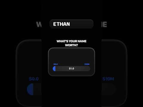 How much is your name worth #music