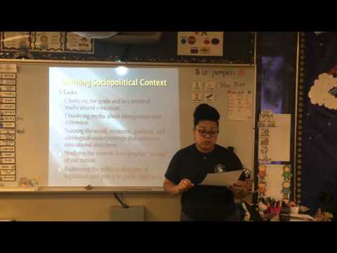 Understanding the Sociopolitical Context of Multicultural Education