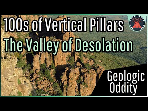The Geologic Oddity in South Africa; The Valley of Desolation