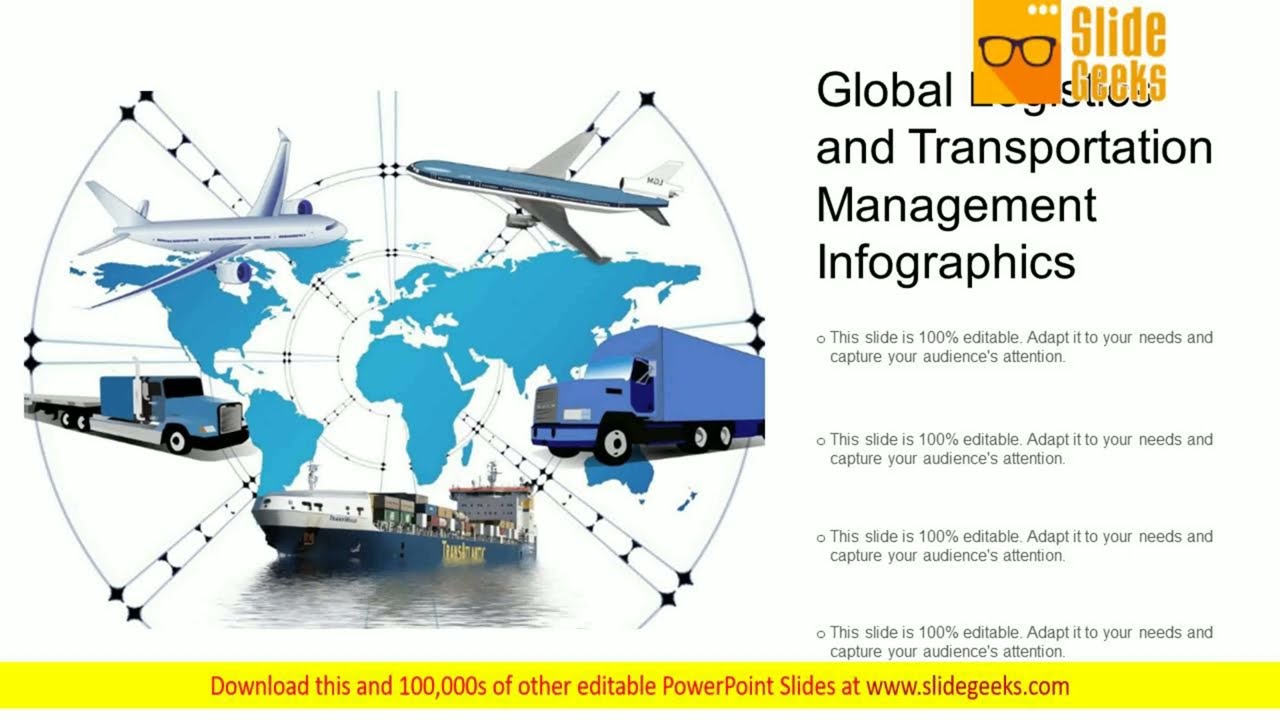 Global Logistics And Transportation Management Infographics Ppt Powerpoint Presentation Icon Outline