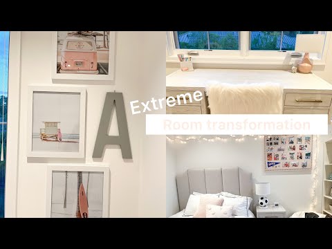 ROOM TRANSFORMATION | new furniture, bedding + decor!
