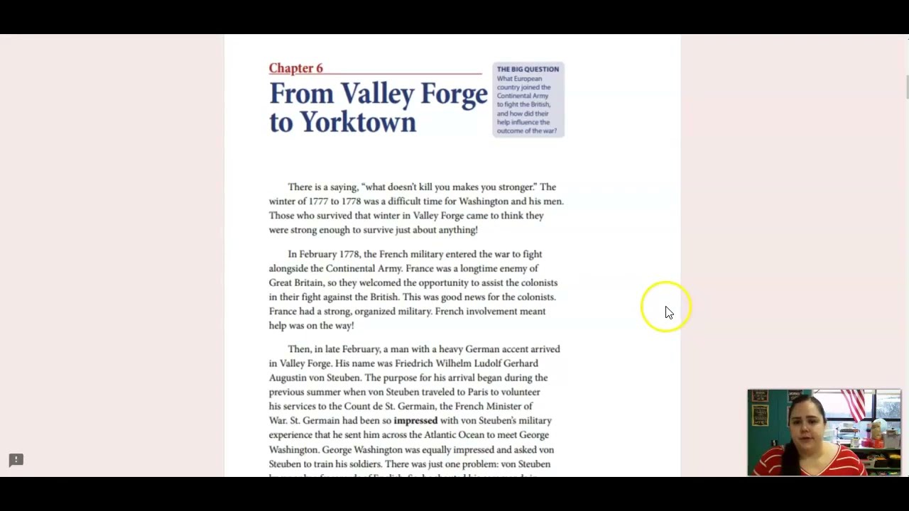 4th Grade CKLA ELA - Unit 7 Lesson 10 American Revolution: The French Intervention