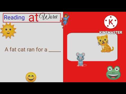 Fun Phonics Activities: Reading Words That End with ‘at’ & Word Learning Fun: Endings with -at